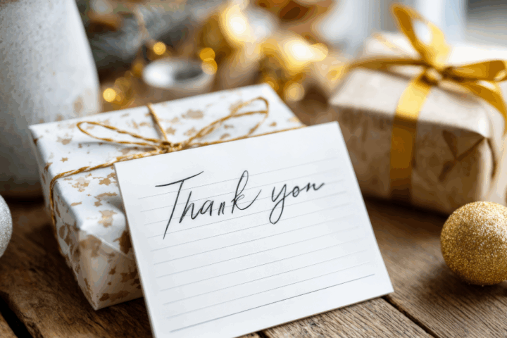 Make it personal: Use your annual IRS letters as thank you notes ...